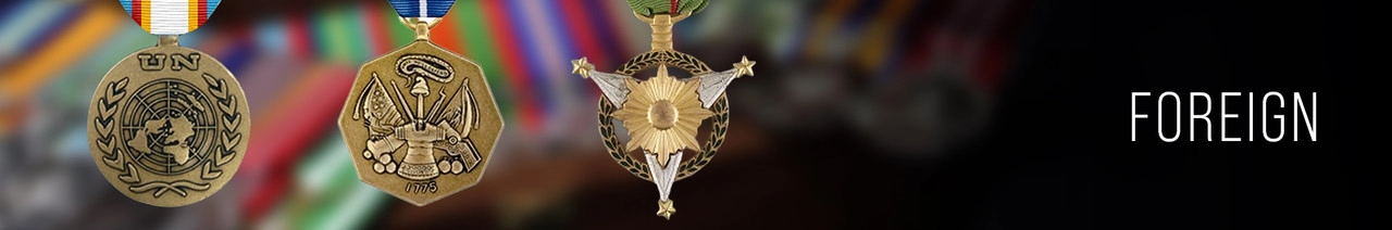 Foreign Medals: Commemorate Bravery with International Military Honors
