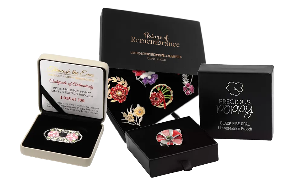 Limited-Edition Brooches | Collectible Remembrance Brooch Collections