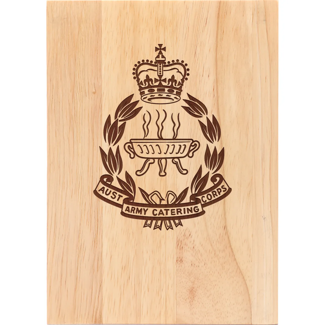 Australian Army Catering Corps Heritage Wooden Award | Engraved Plaque ...