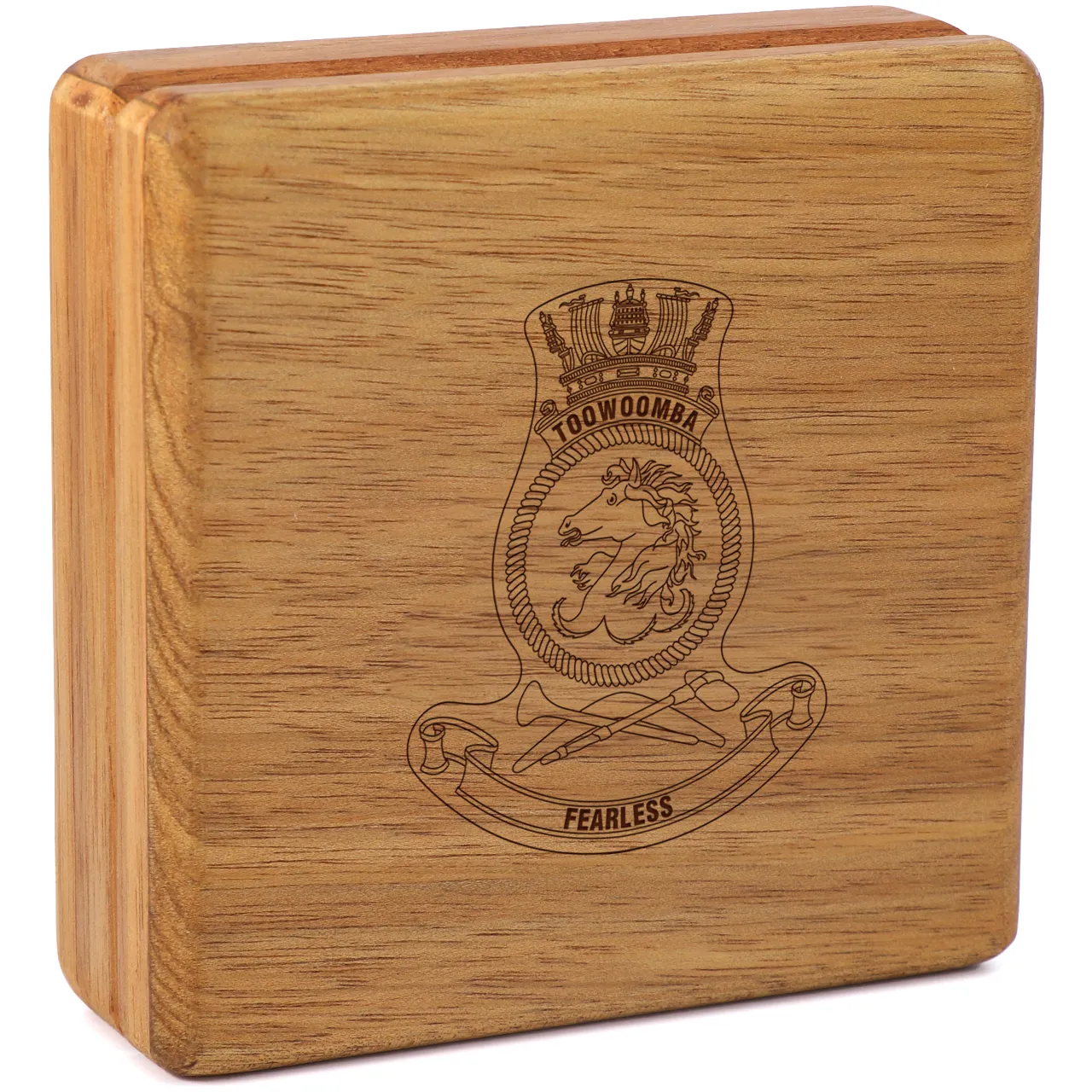 HMAS Toowoomba Tasmanian Blackwood Heritage Box | Presentation Gifts ...